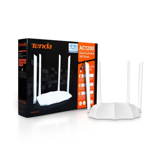 Tenda AC5 AC1200 Dual Band WiFi Router Price in Bangladesh